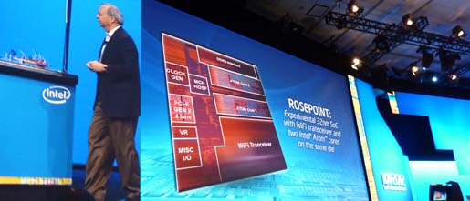 10 years in the making, Intel CTO showcases digital radio chip - CPU ...